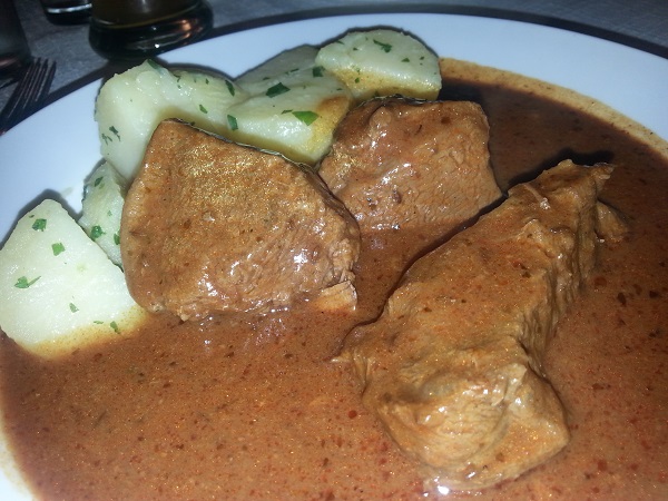 Girando per gasthaus a Vienna: il gulasch