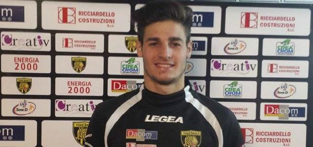 Tiger Brolo, ufficiale l'acquisto del centrocampista Calabretta