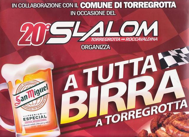 A Tutta Birra. L’inaugurazione del 20° Slalom Torregrotta - Roccavaldina