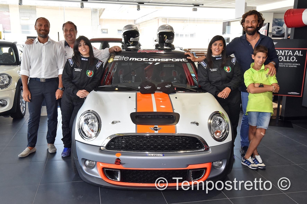 Presentazione mini da rally concessionaria formula 3 - Tempostretto