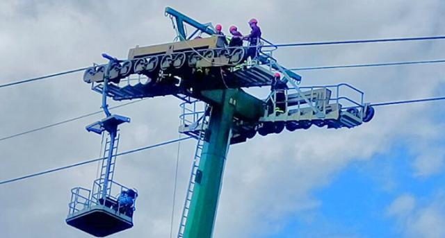 Taormina. Funivia, riapertura rinviata: spettacolare esercitazione del ...