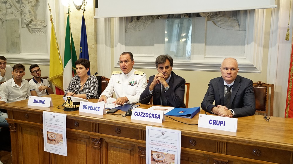 Successo per la Lectio magistalis dell'Amm. di Divisione Nicola De Felice