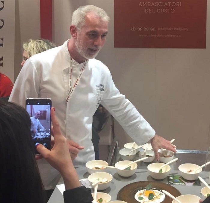 Chef Caliri a Identità golose: in "uovo ed uova" l'incontro tra terra e ...