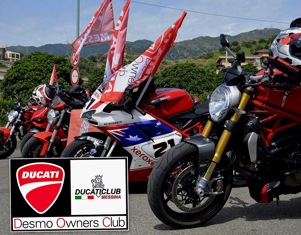 Il Ducati Club Messina alla scoperta di Calatabiano
