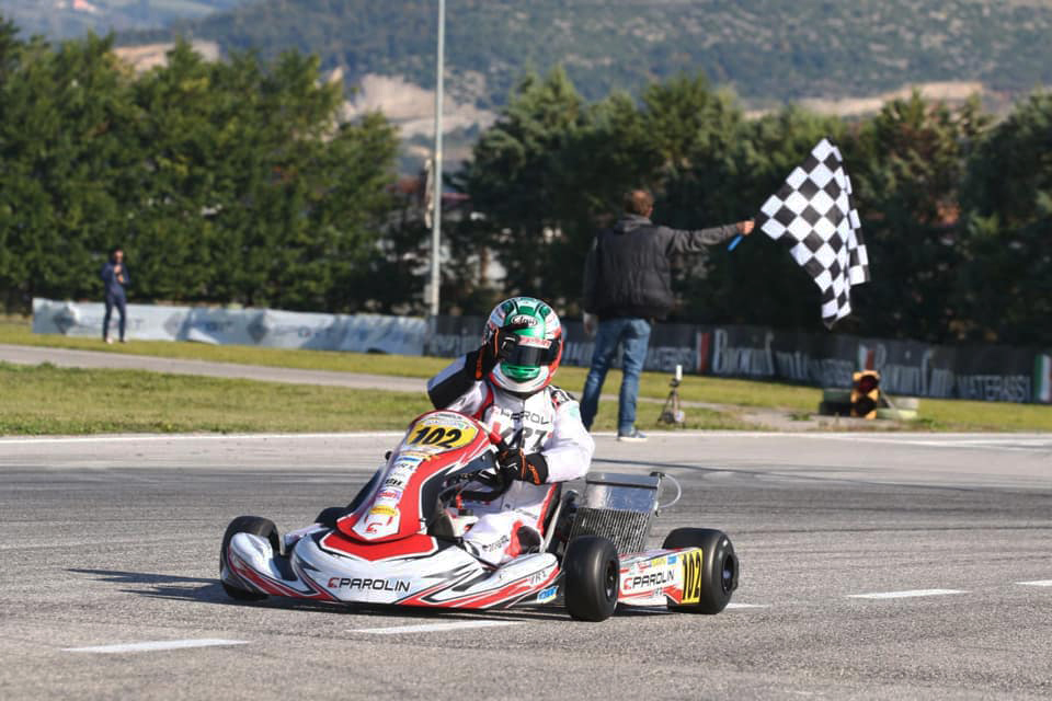 Il messinese Angelo Lombardo al mondiale karting
