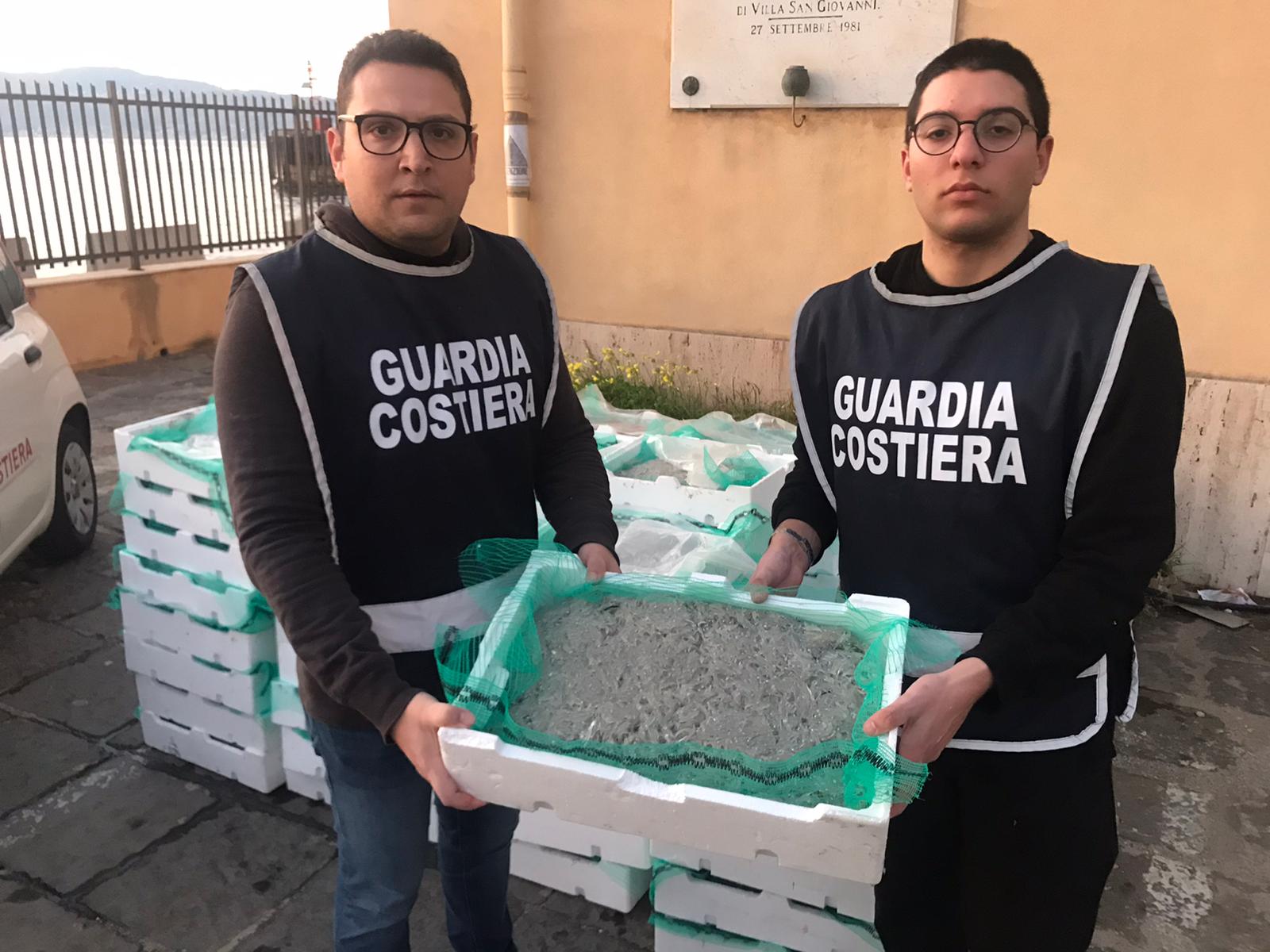 Reggio Calabria, sequestrato 50kg di bianchetto o"Nannata" | FOTO