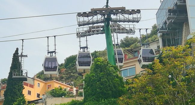 Funivia di Taormina, tre giorni di chiusura per interventi di manutenzione