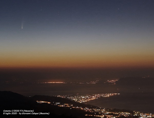 Il grande spettacolo astronomico dell'estate: la cometa di Neowise ben ...