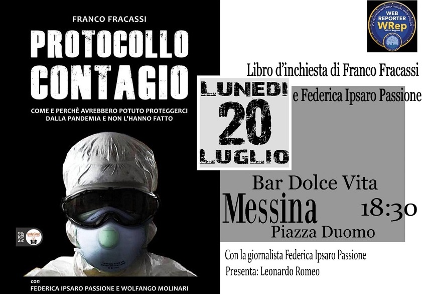 Presentazione del libro d'inchiesta "Protocollo Contagio"