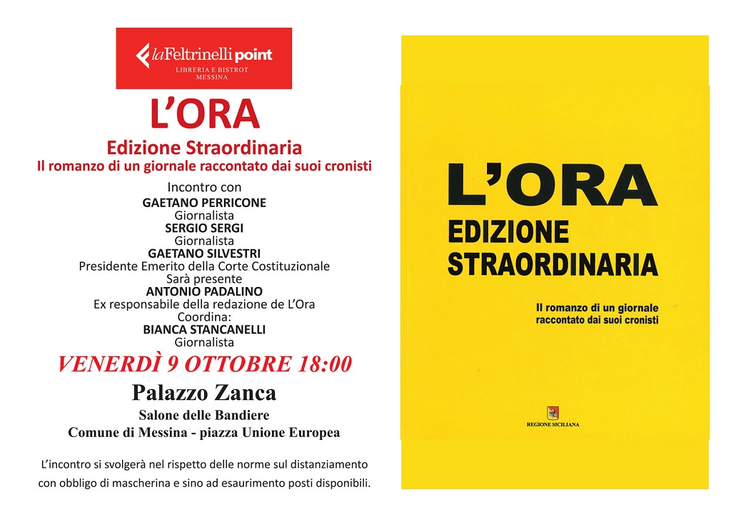 Presentazione de "L'Ora - Edizione Straordinaria"