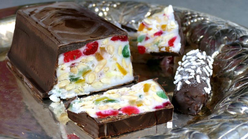 Torrone gelato, dolce tipico natalizio della provincia di Reggio Calabria