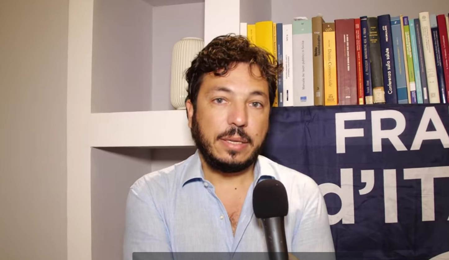 Ferdinando Croce (FdI) in attesa: "La Sicilia si è salvata" VIDEO