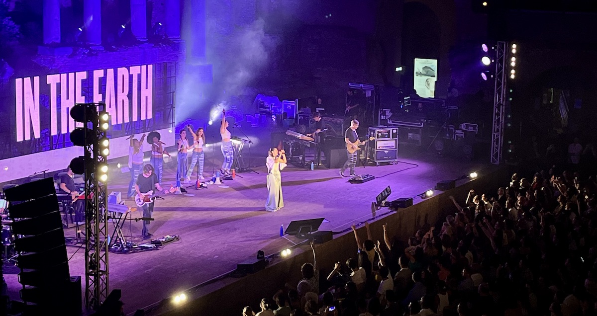 Il grande show di Elisa a Taormina, nel segno dell'impegno per l ...
