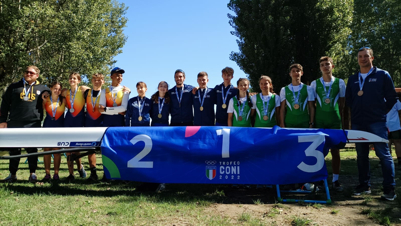 Canottaggio, il Cc Peloro ha rappresentato la Sicilia al Trofeo Coni