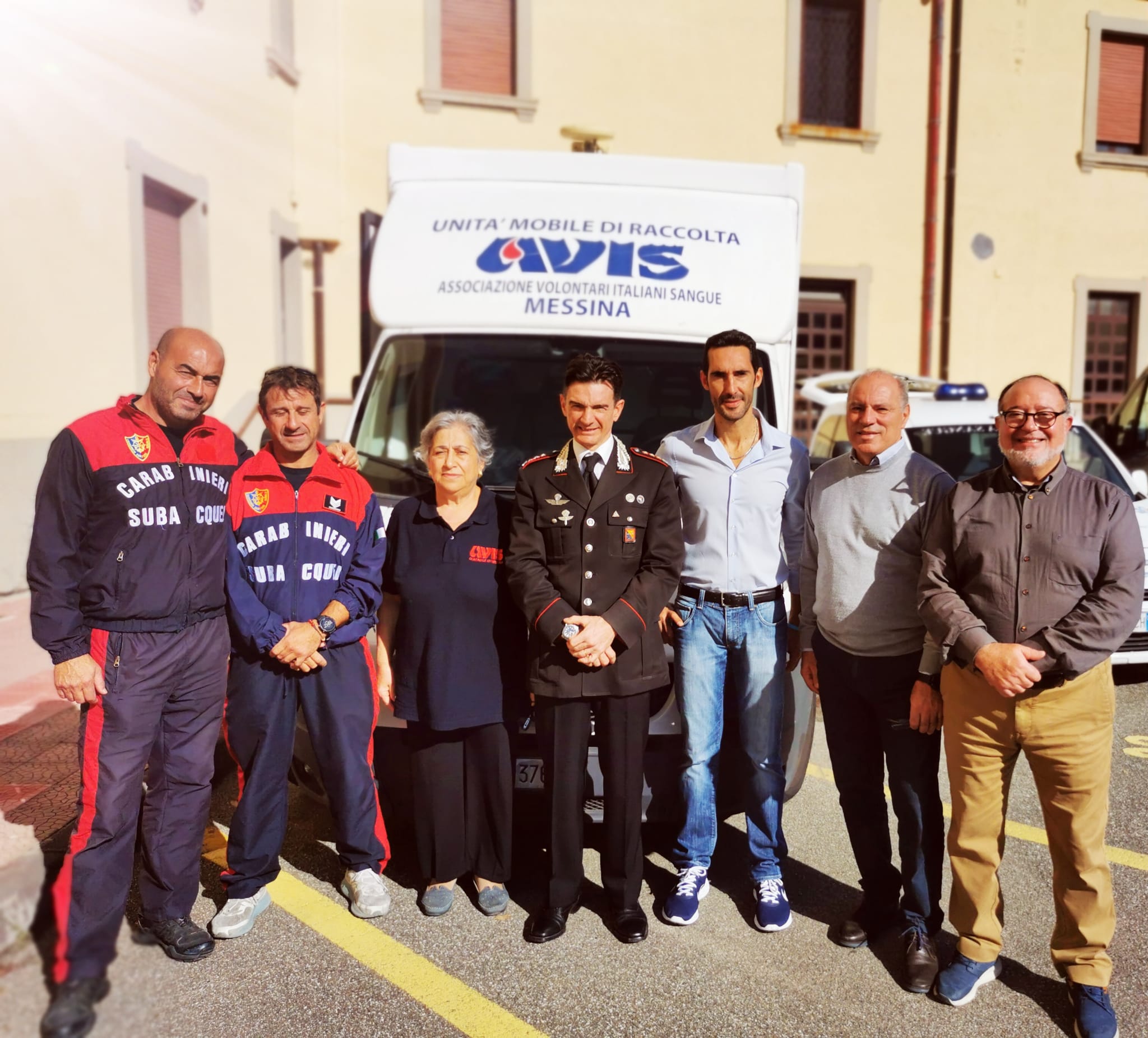 Donazione di sangue, l'Avis al comando provinciale dei Carabinieri di ...