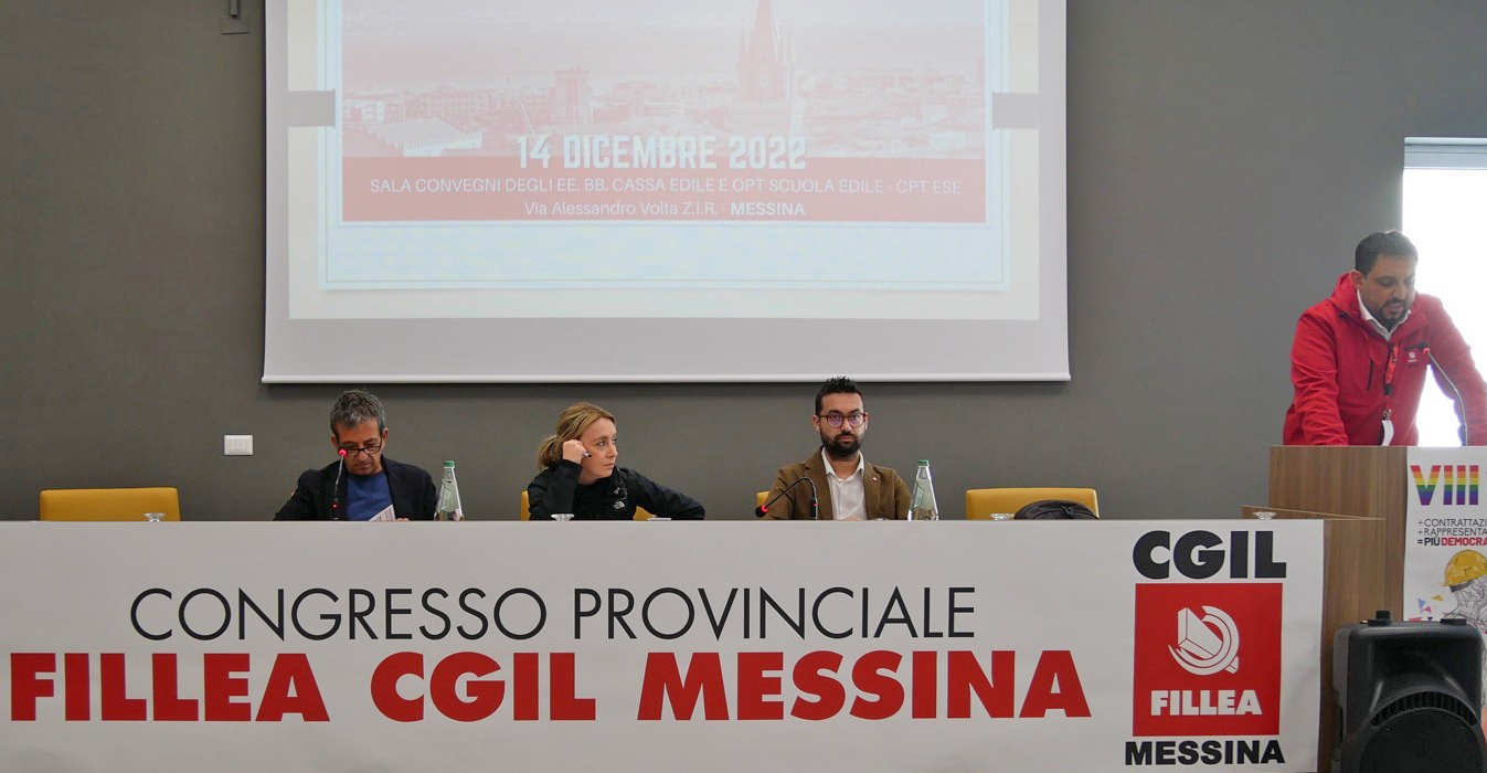 Congresso Fillea-Cgil, Mancini rieletto segretario generale