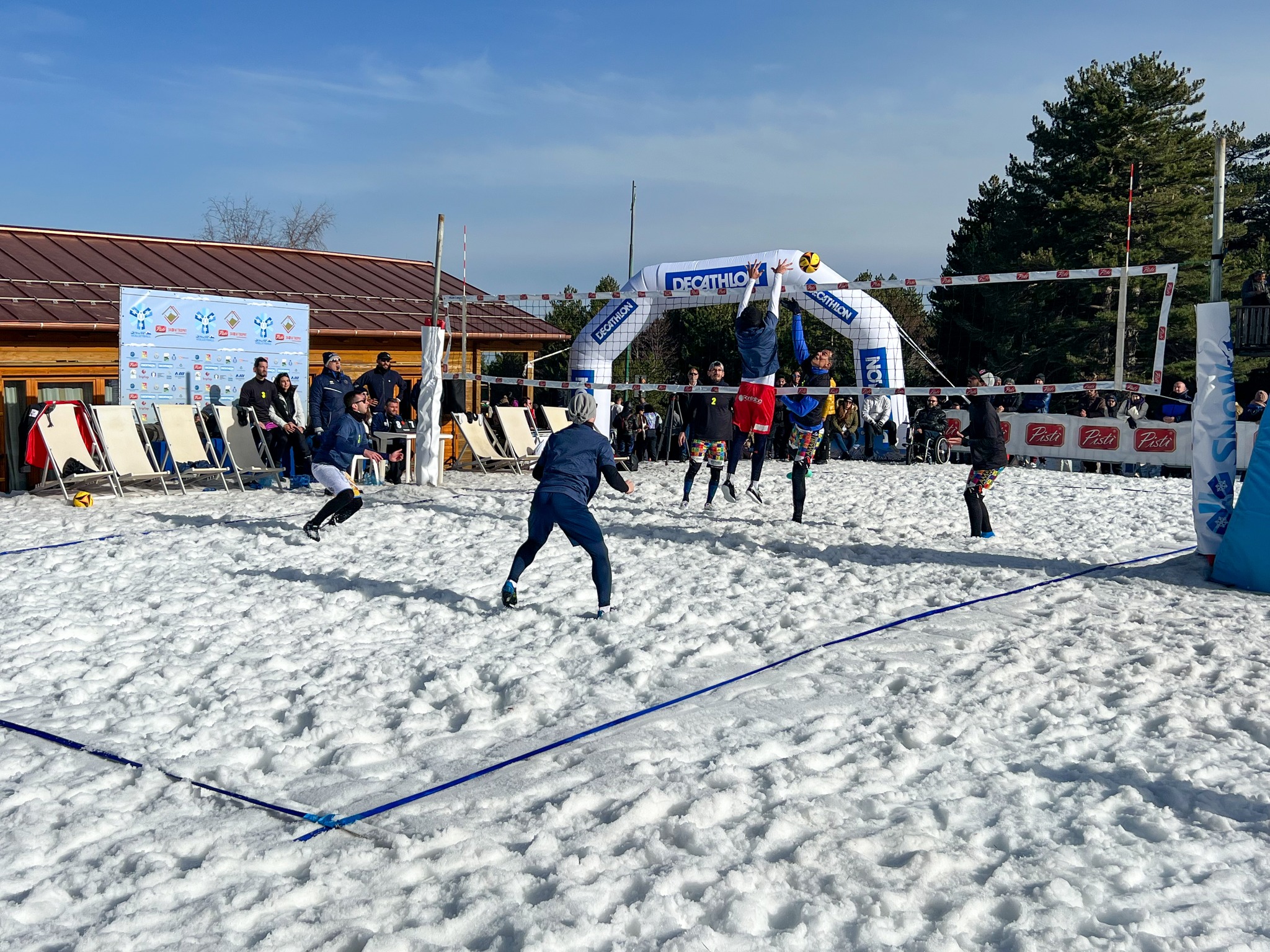 Snow volley, sull'Etna torna il torneo di pallavolo sulla neve