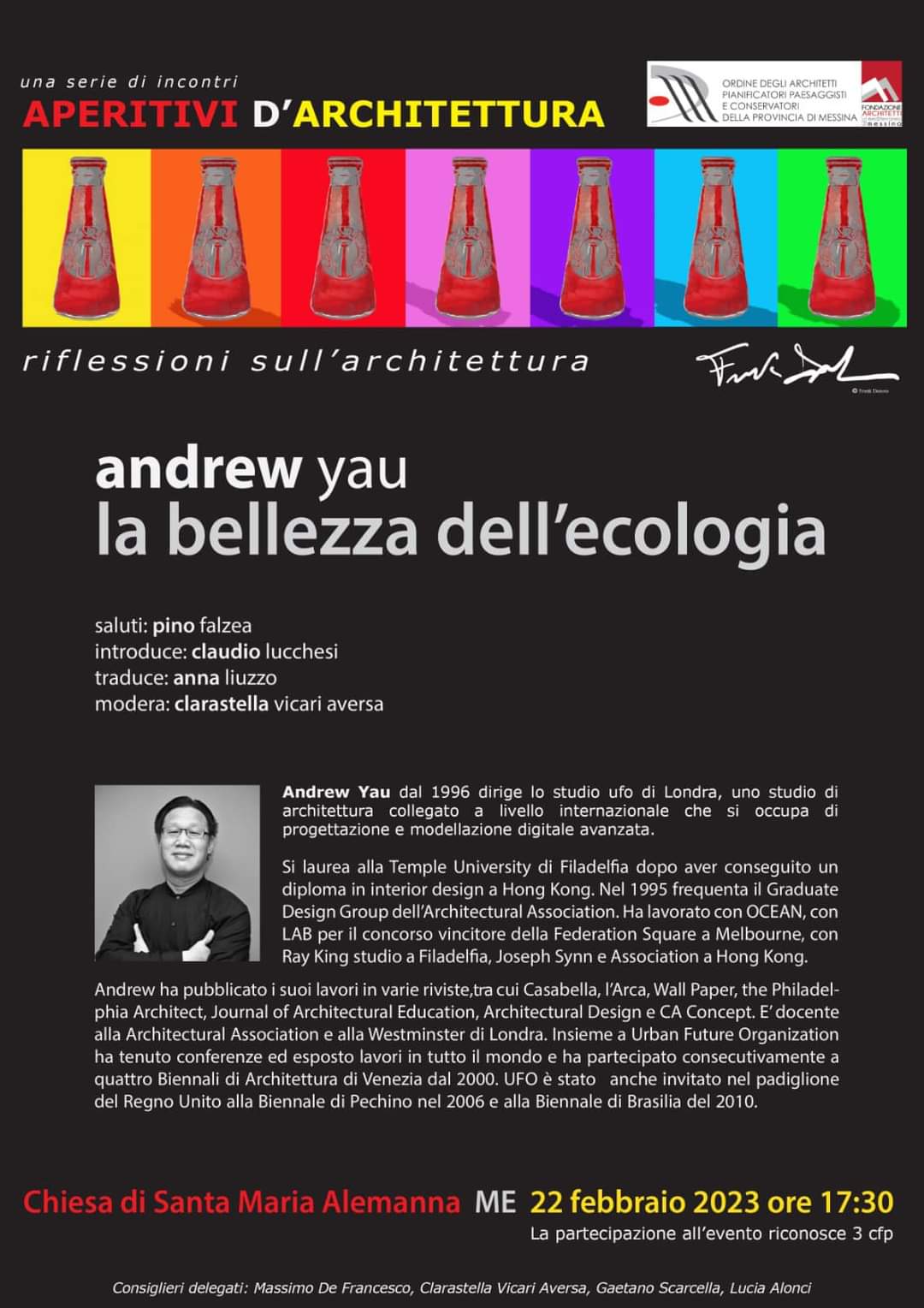 Aperitivi d'architettura, Andrew Yau racconta la bellezza dell'ecologia