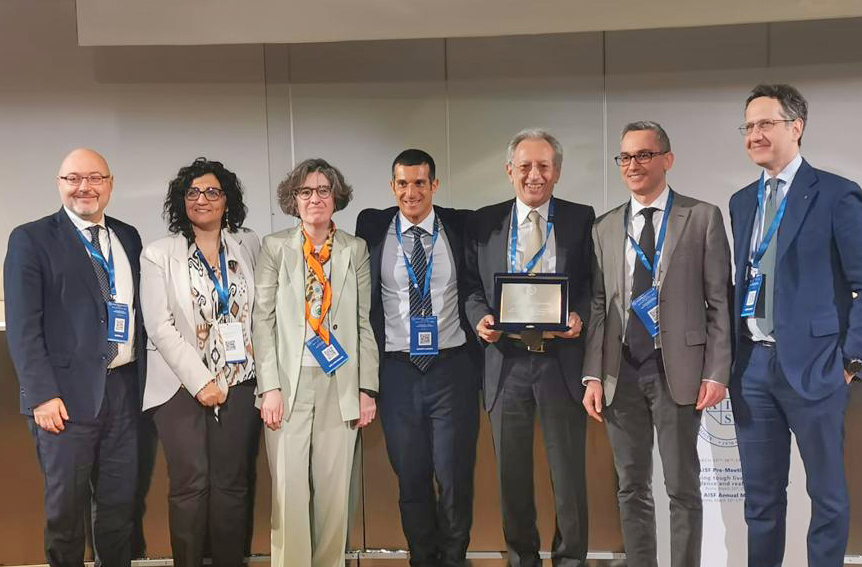 Associazione italiana studio fegato. Premio alla carriera al professore ...