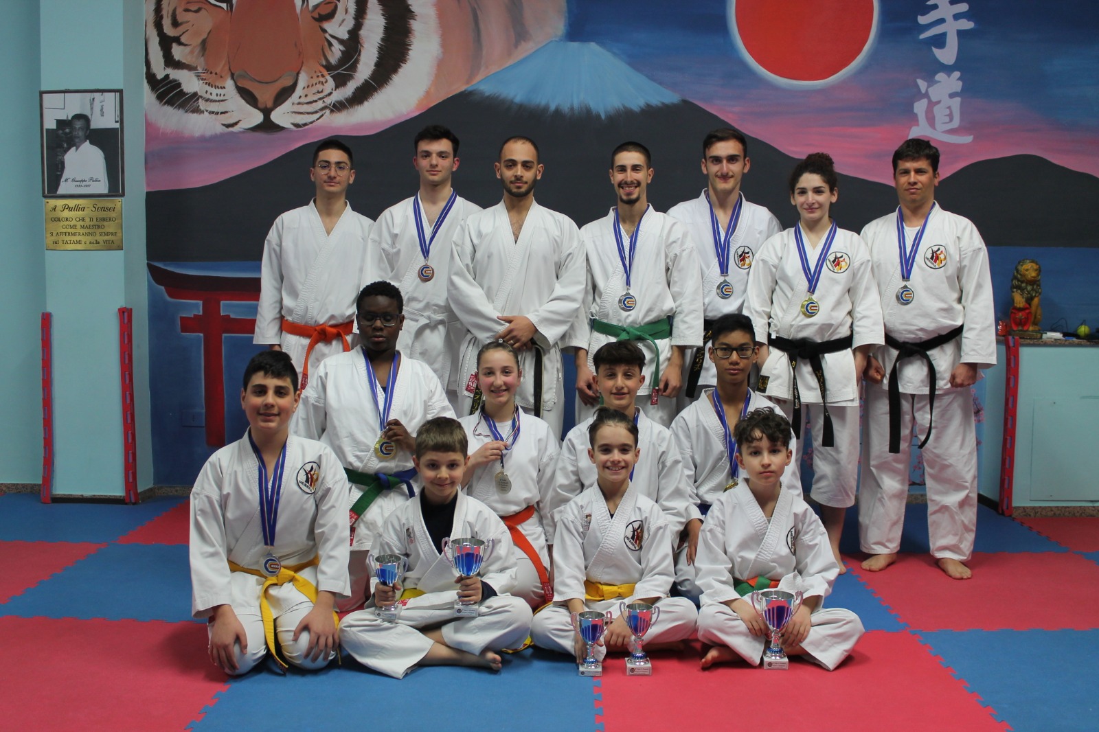 La Kashin Karate Pullia fa il pieno di medaglie ad Acireale