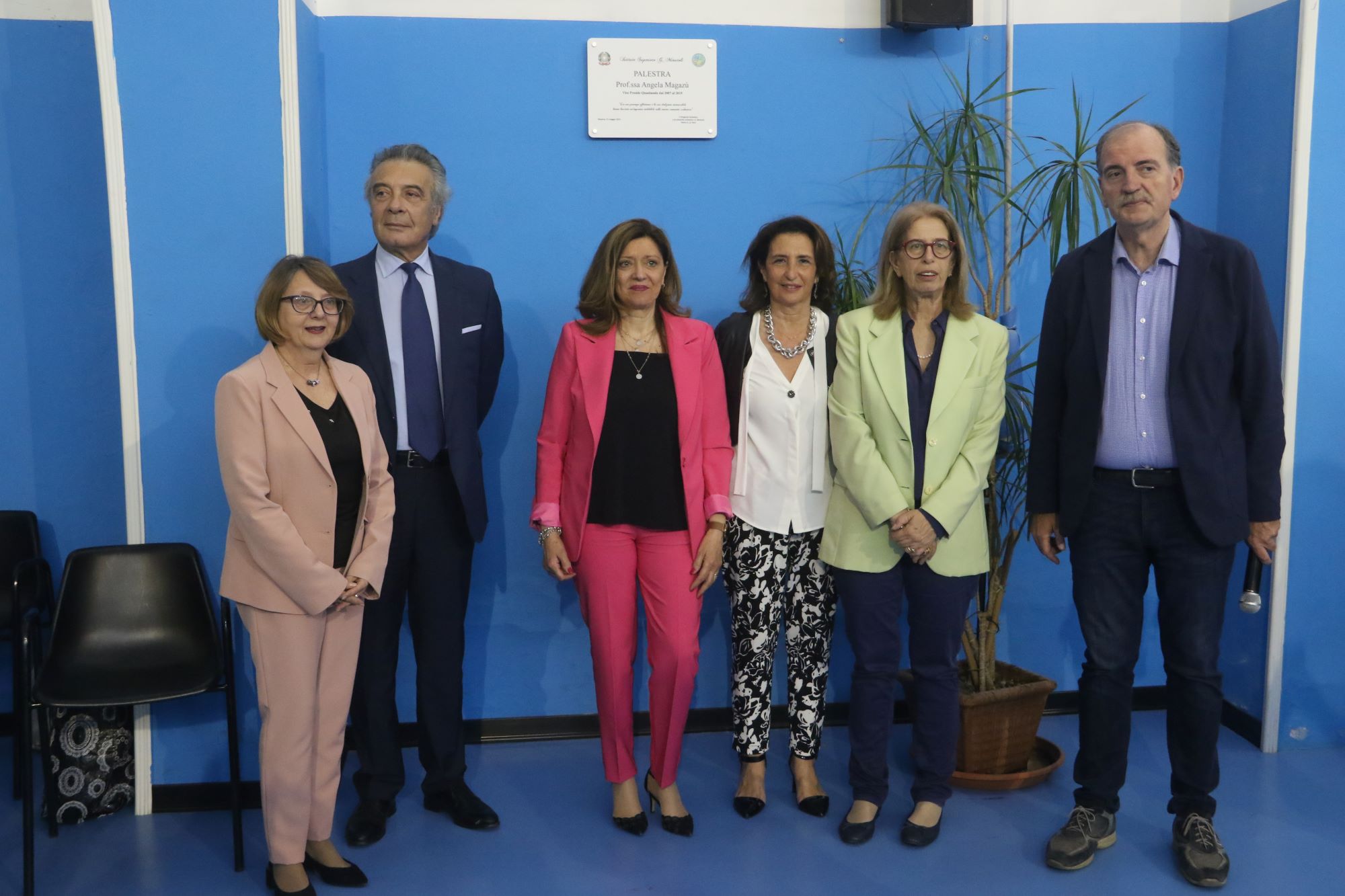Inaugurata la palestra del Quasimodo, intitolata alla compianta vice ...