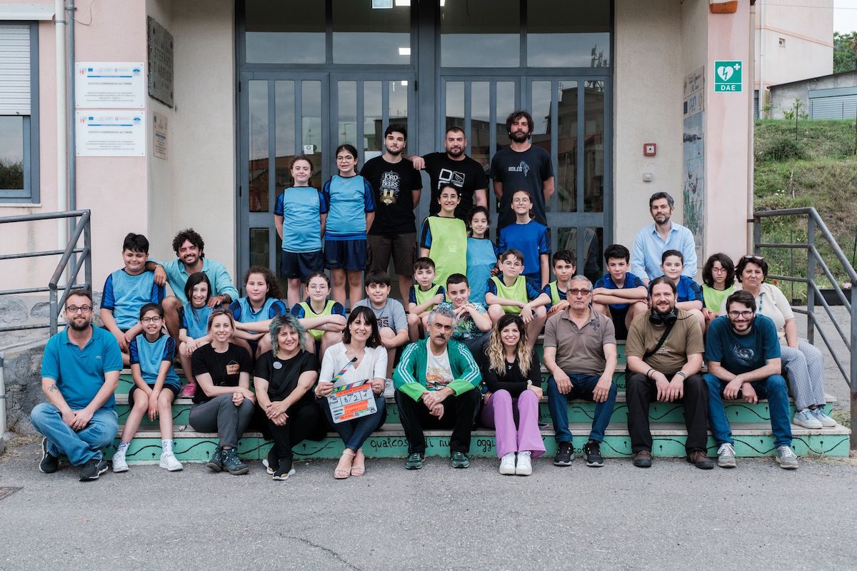 Studenti di Alì Terme protagonisti di un corto con l'attore David Coco