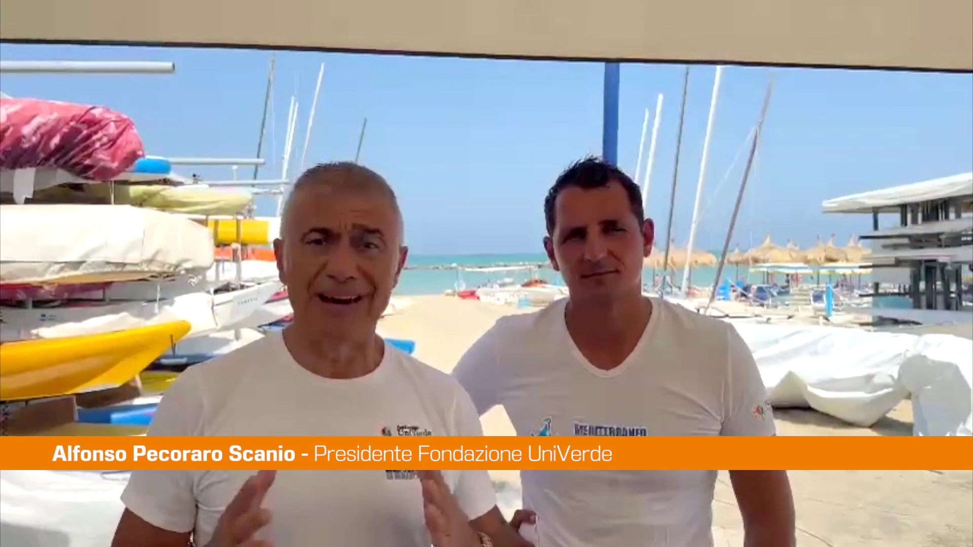 Pecoraro Scanio con campione olimpico Mascarenhas "Proteggere il mare ...