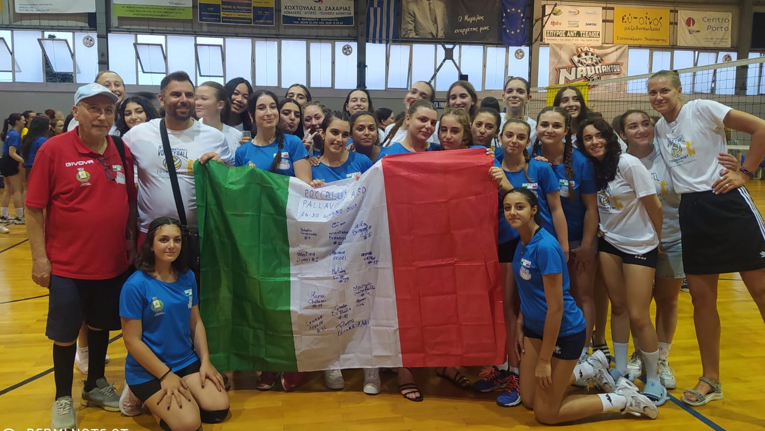 Torneo internazionale di Lepanto, Roccalumera Pallavolo sul terzo ...