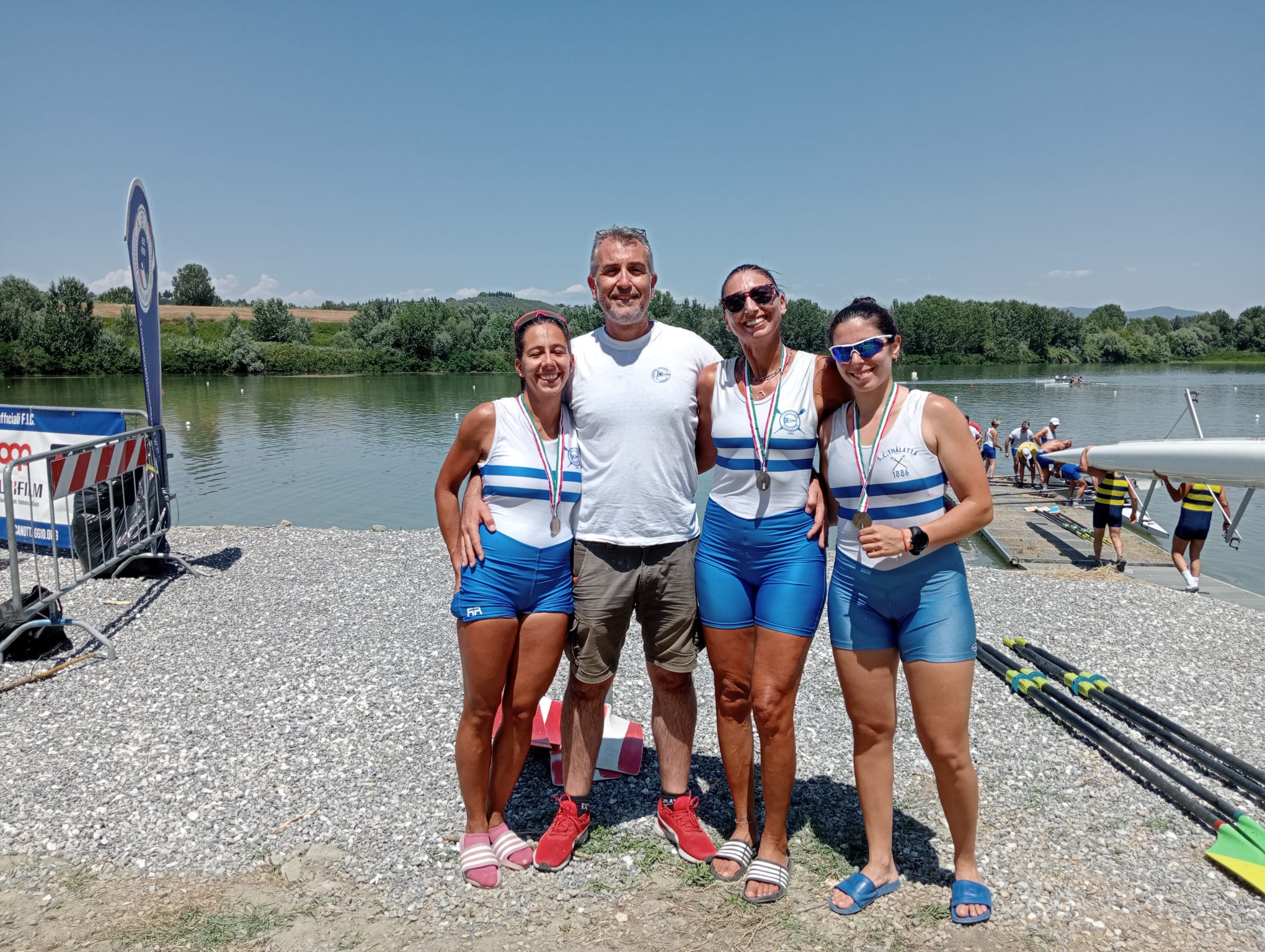 Canottaggio. La Thalatta vince due bronzi ai campionati italiani Master