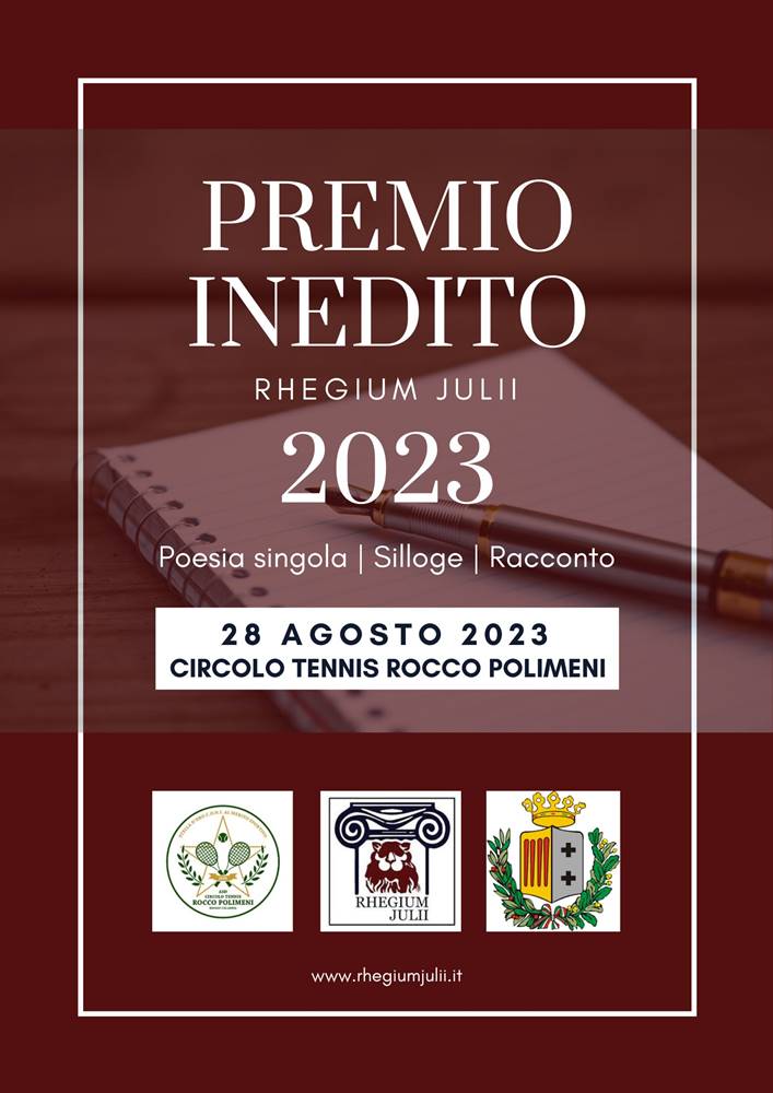 Reggio. Premio Rhegium inedito, i finalisti della 55ma edizione