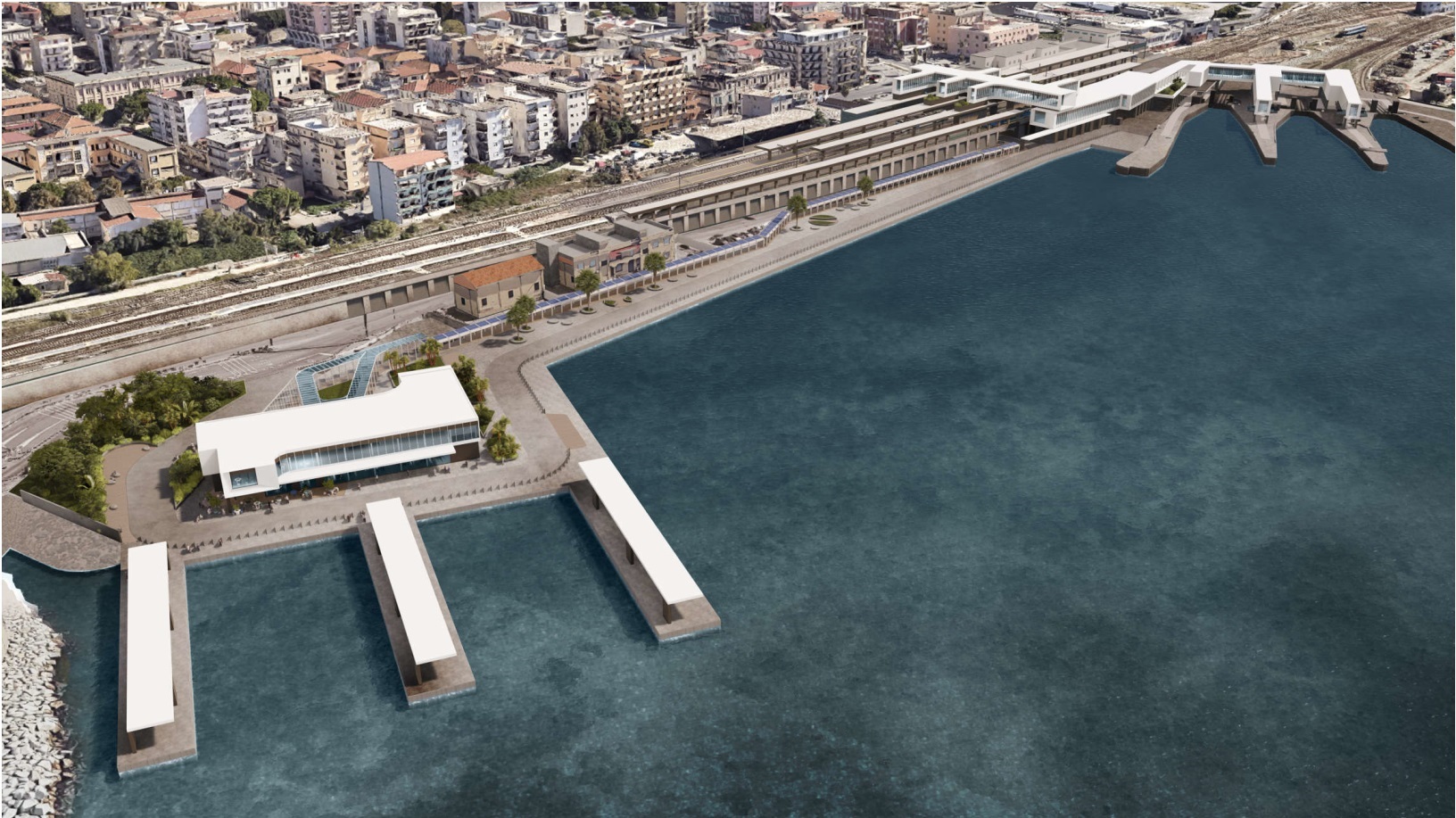 Stazione marittima di Villa San Giovanni, nuovi ormeggi per gli ...