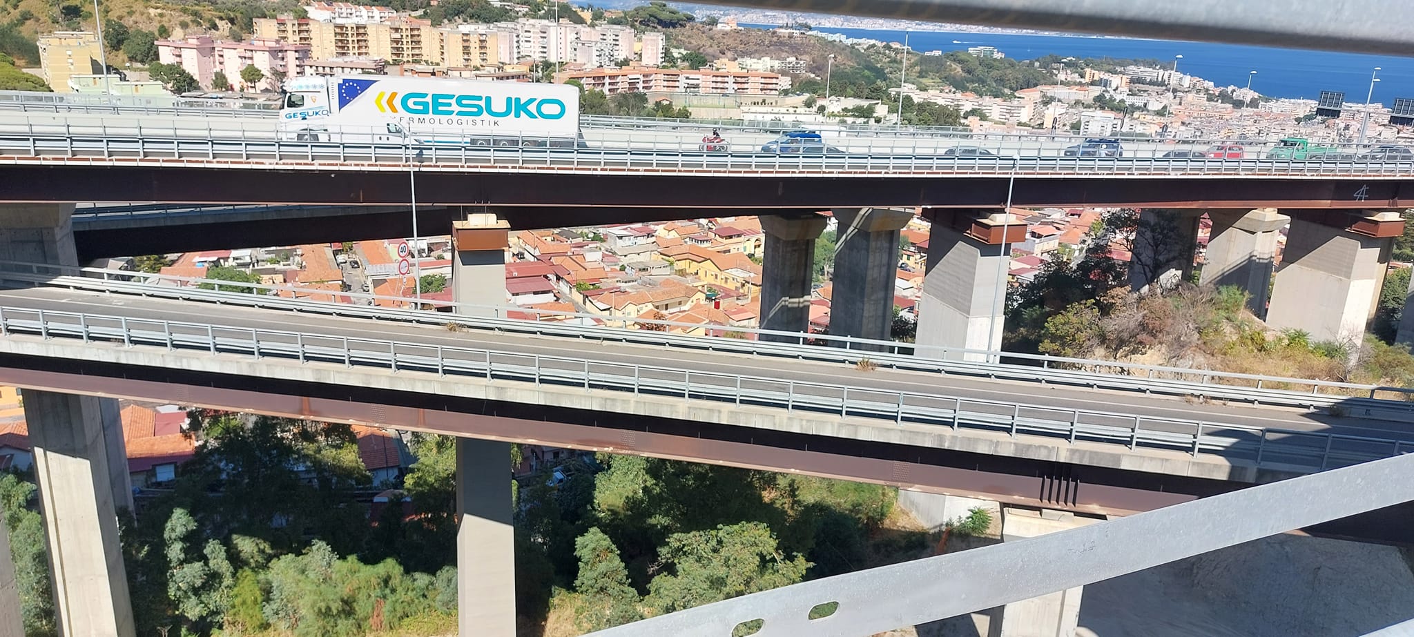 Viadotto Ritiro. Domani autostrada chiusa per due ore tra Rometta e ...