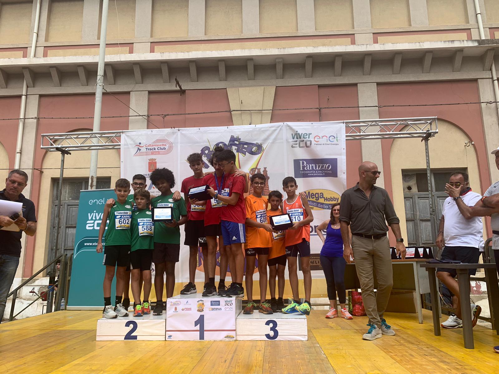 L'Atletica Savoca terza alle regionali nella categoria Ragazzi