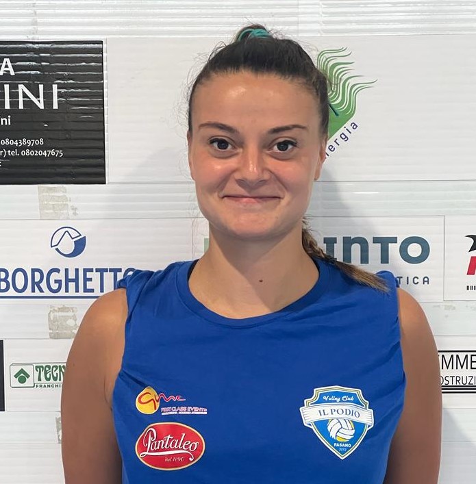 Pallavolo femminile, il libero Michela Pisano riparte dalla B1 a Fasano