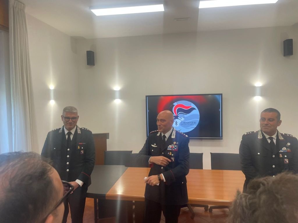 Reggio. il neo Comandante Provinciale dei Carabinieri, colonello ...
