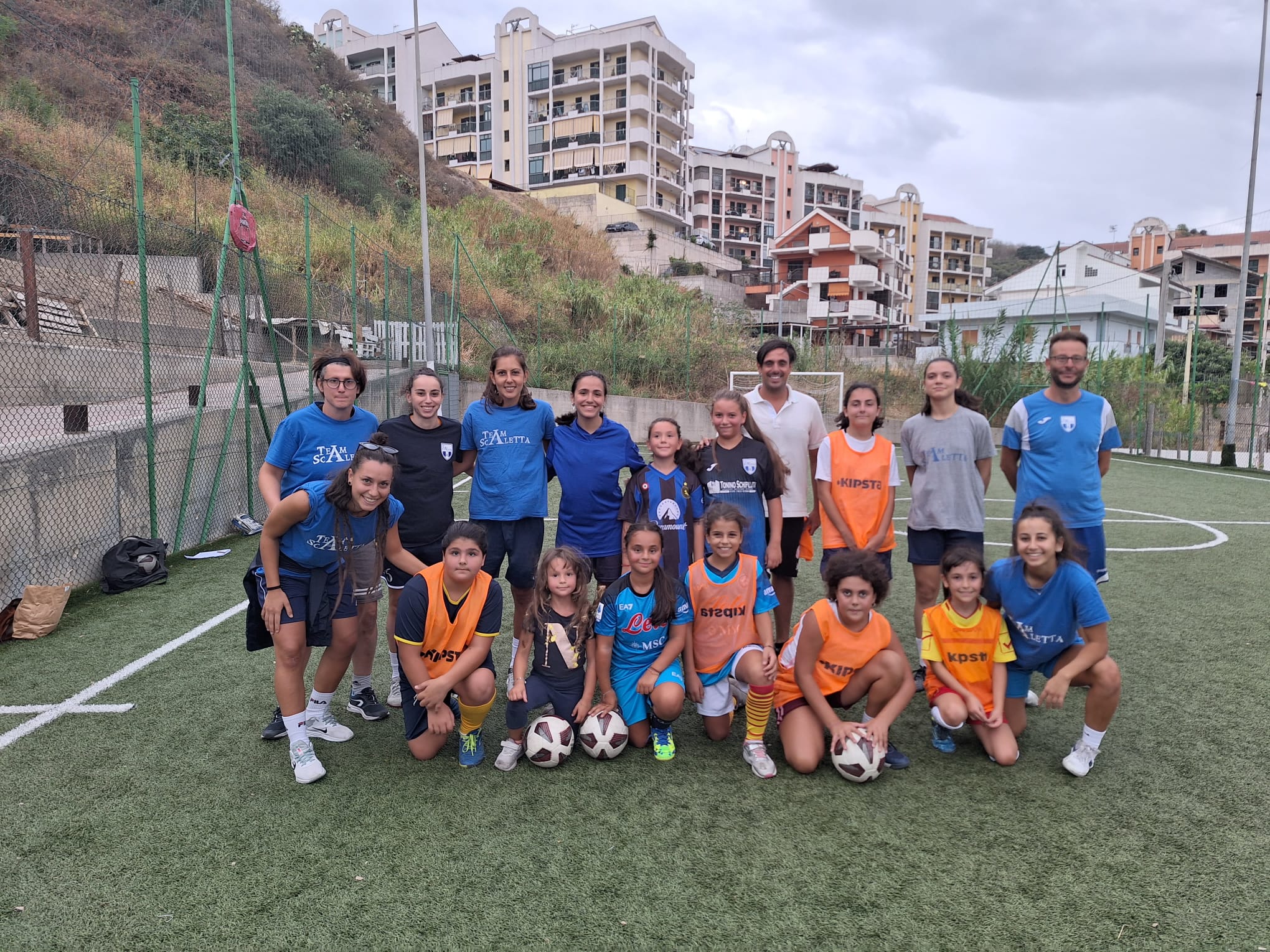 Il Team Scaletta avvia la sua scuola calcio tutta al femminile