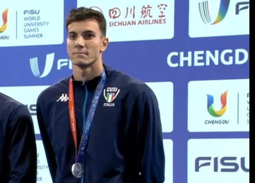 Nuoto, Davide Marchello conquista l'argento nazionale nei 400 stile libero