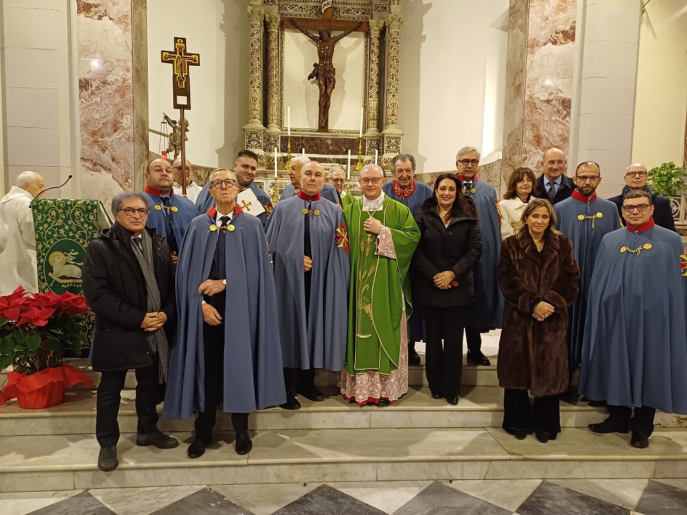 Mons. Mario Di Pietro referente per Messina del Sacro Militare Ordine ...