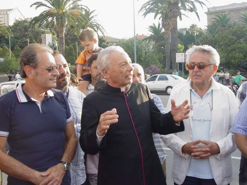Ricordando monsignor D'Arrigo, il cappellano della Vara FOTO