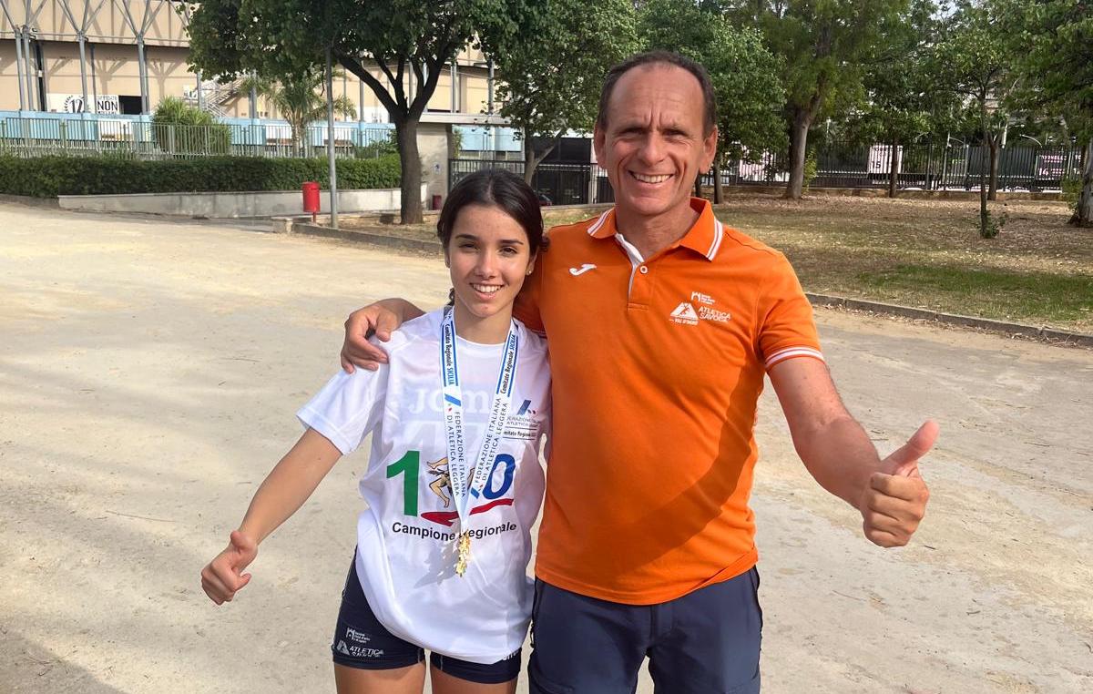 Atletica Savoca, Sara Santoro campionessa regionale negli 800 metri