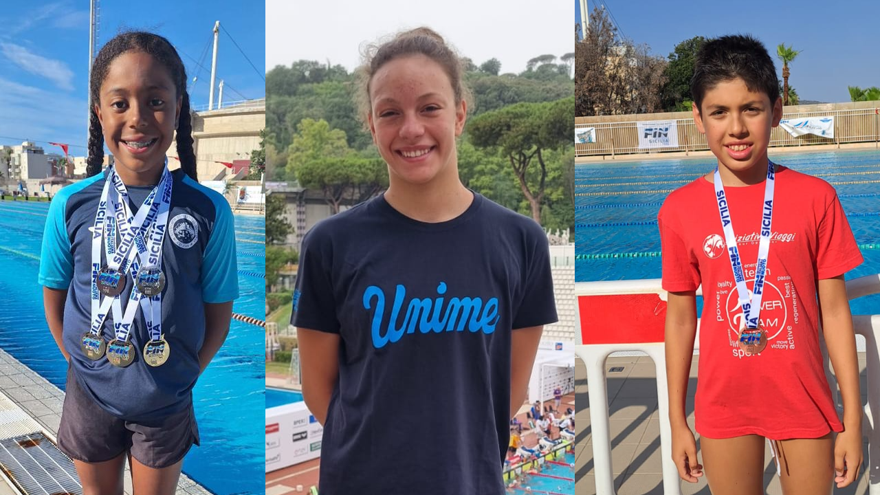 Nuoto, Angemi e Akhmetov sul podio regionale. Arcudi torna dal Settecolli