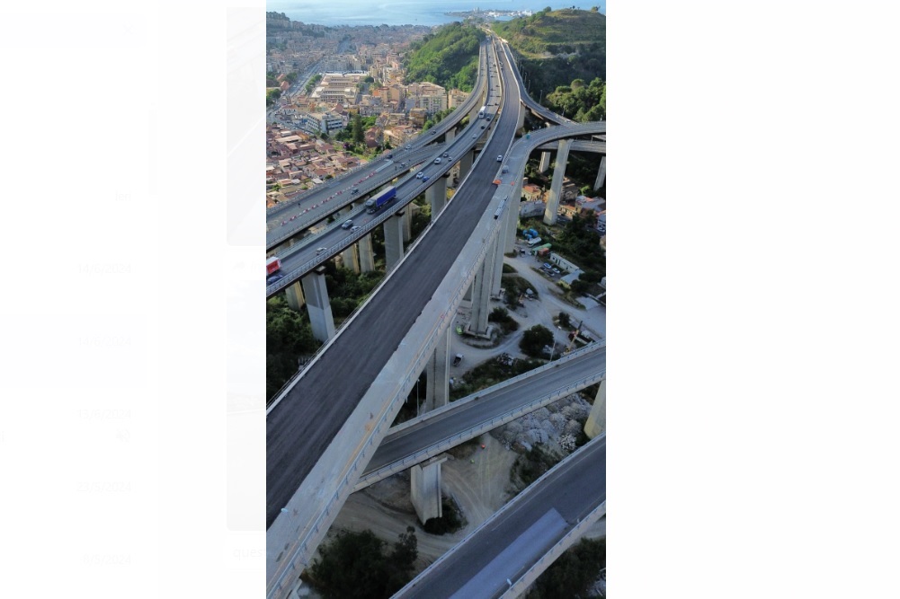 Viadotto Ritiro, prove di carico dal 28 giugno al 2 luglio