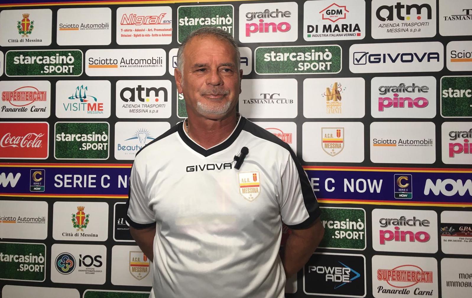 Modica: "Il Messina a Trapani con testa libera e tanto cuore"