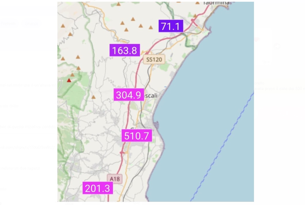 Giarre - Riposto, 500 mm di pioggia in 8 ore. Più del doppio del ...