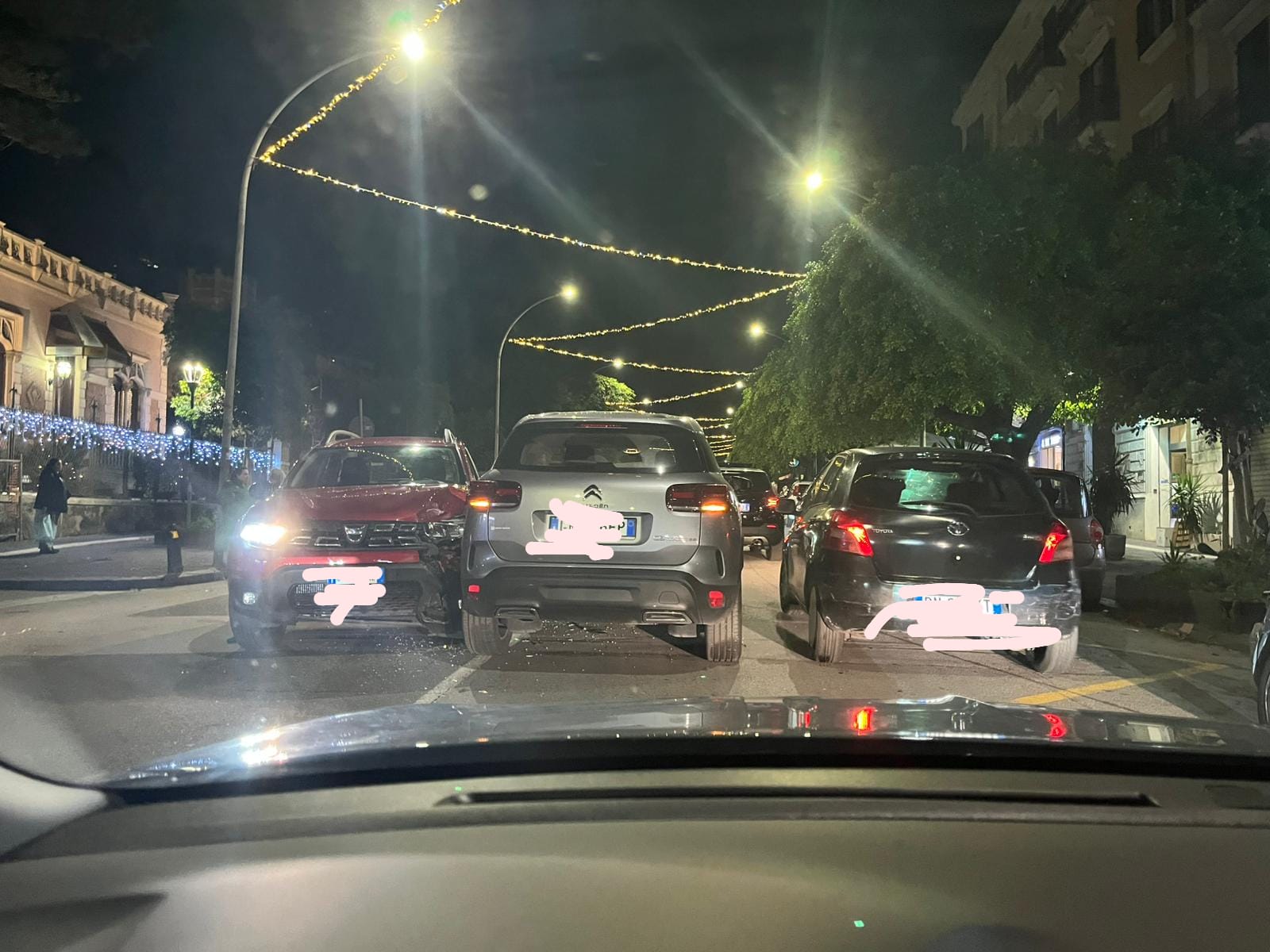 Messina. Incidente tra due auto in via Tommaso Cannizzaro