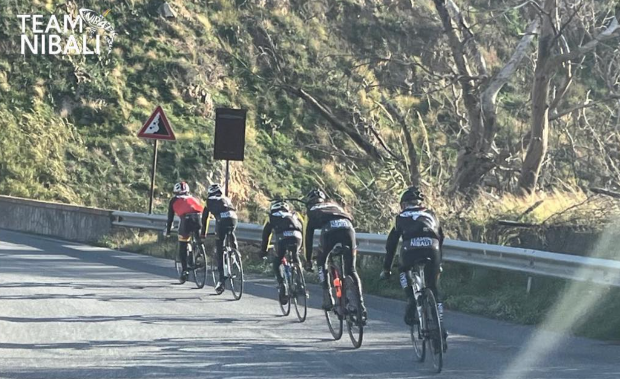 Team Nibali, ultimato il ritiro a Castanea per preparare la stagione 2025