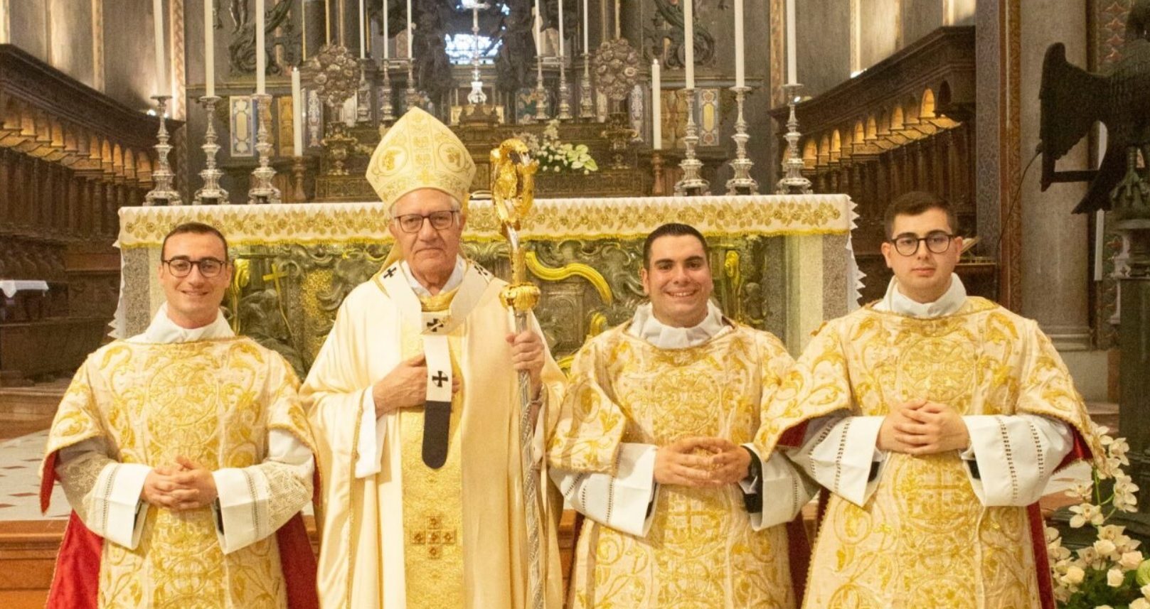 Duomo di Messina, oggi l'ordinazione di tre nuovi preti