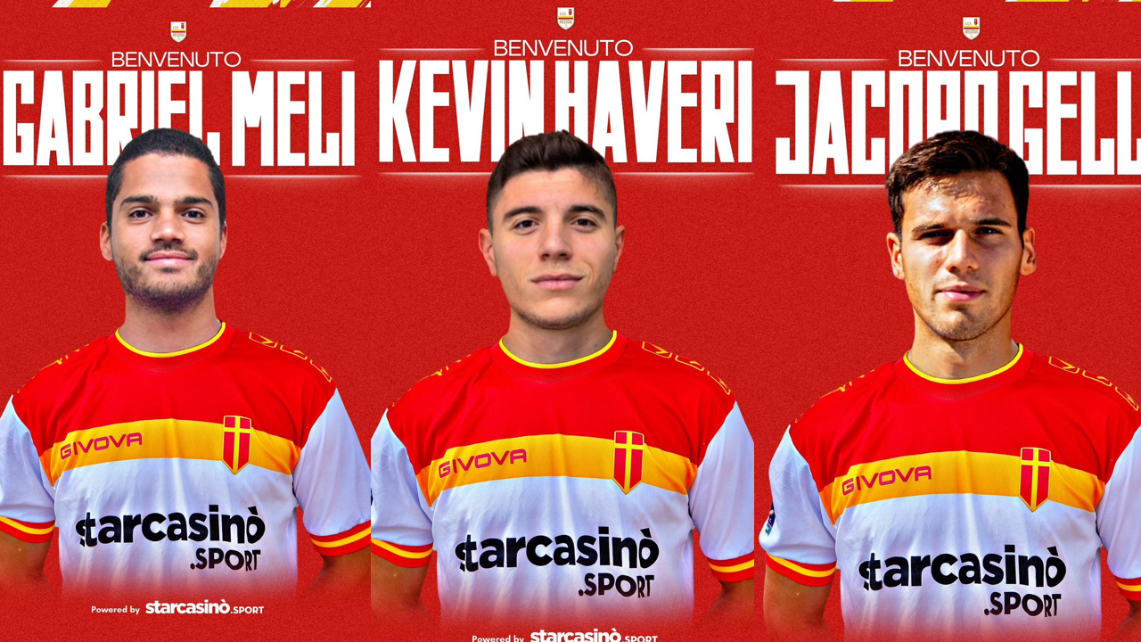 Il Messina chiude il mercato (in difesa) con Gelli, Meli e Haveri