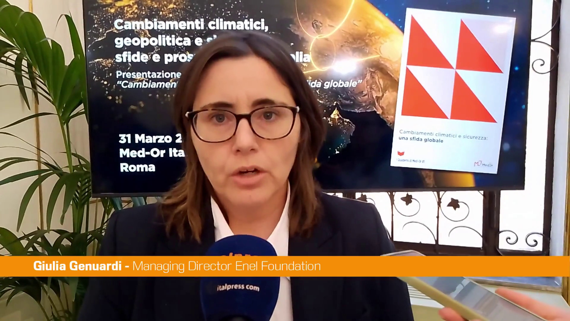 Clima, Genuardi (Enel) "Cambiamento sfida da affrontare insieme"