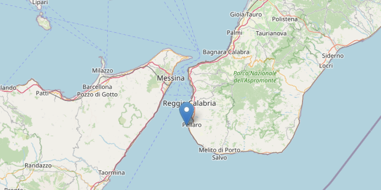 Terremoto 3.4 a Reggio Calabria, avvertito anche a Messina